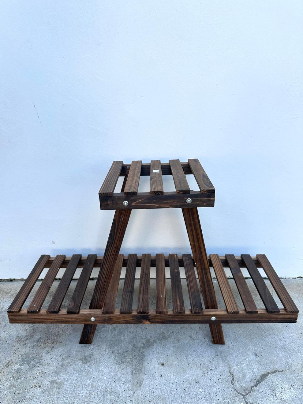 Wooden Plant Display Stand – Aum Garden